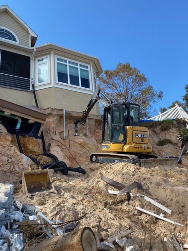 Foundation Stabilization after a Natural Disaster