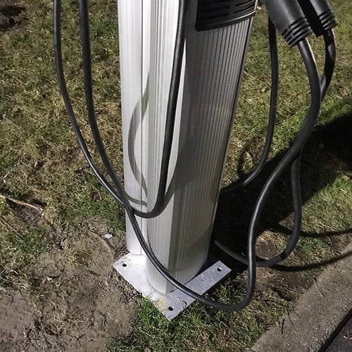 Earth Matters: Sustainable Foundations for EV Charging Stations