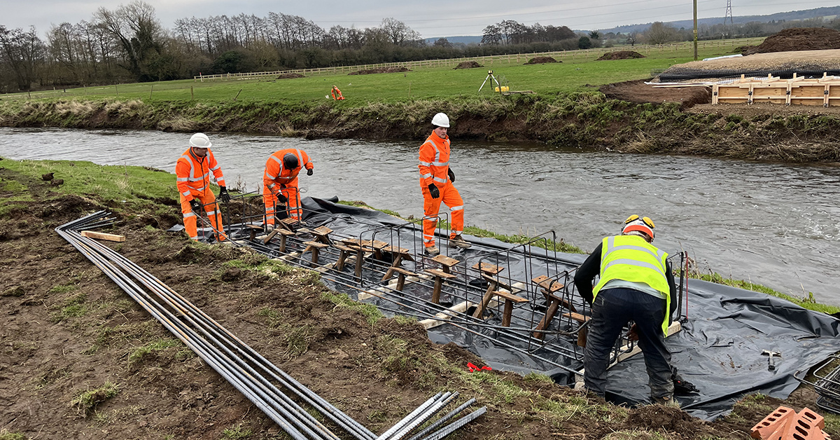 Temporary Bridge Foundation Well-Suited for Helical Piles
