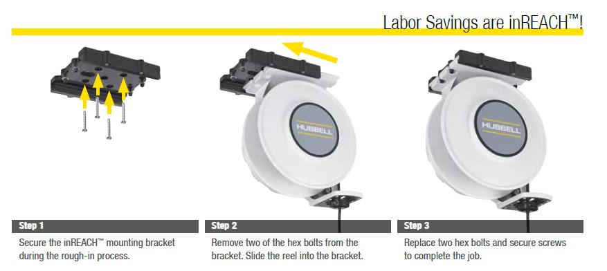 inREACH Cord Reel Mounting Bracket Is A Time And Money Saver